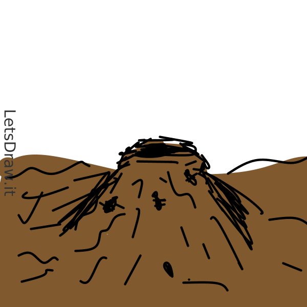 How to draw anthill / 11iubjyri.png / LetsDrawIt