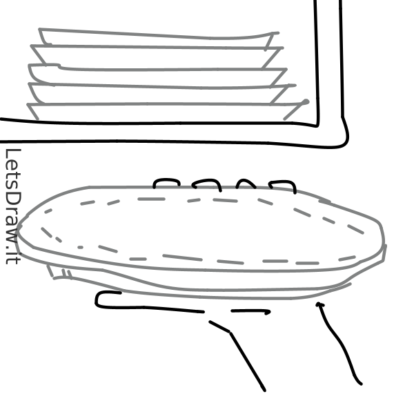How to draw plate / 15447hia.png / LetsDrawIt