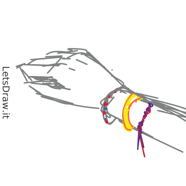How to draw bracelet / 16rn4fw1.png / LetsDrawIt