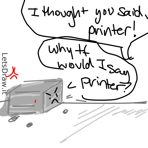 How to draw printer / 16y7cwg66.png / LetsDrawIt
