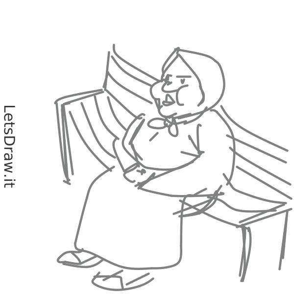 How to draw bench / 17s5by3ai.png / LetsDrawIt