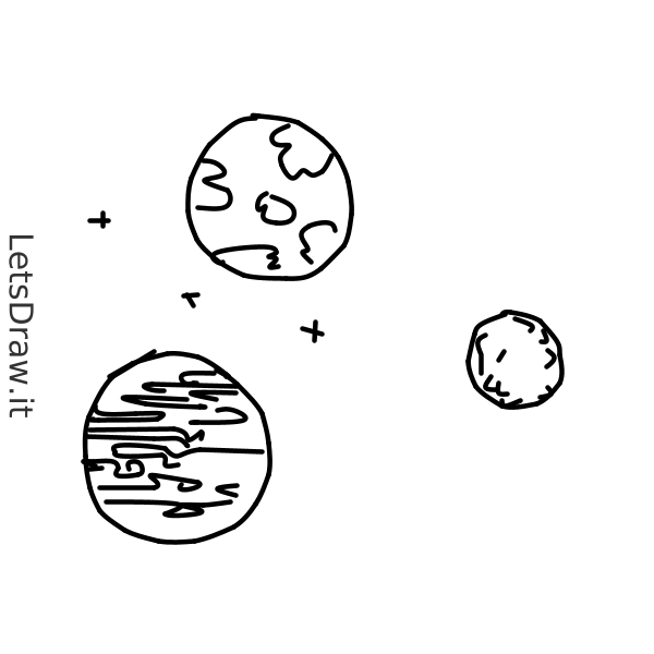 How to draw planet / 19d1ct37e.png / LetsDrawIt