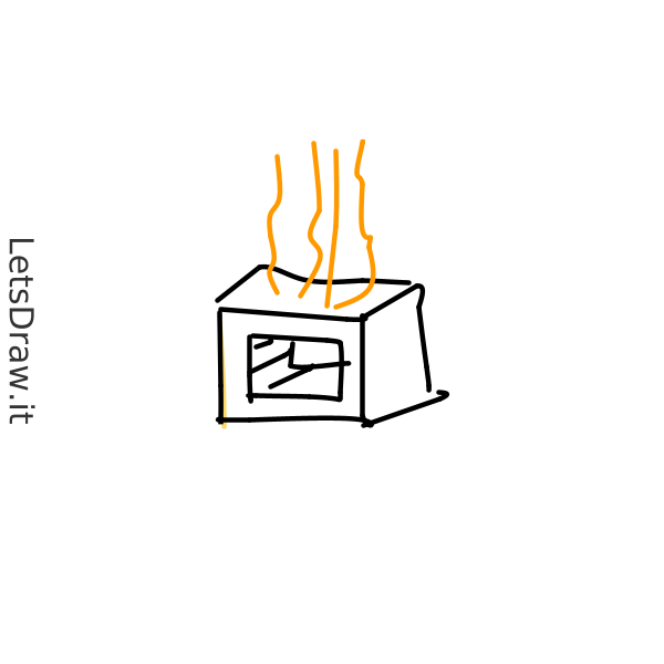 How to draw oven / 1a9kesgjm.png / LetsDrawIt