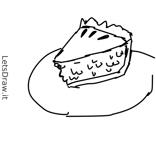 How to draw pie / 1aszjckta.png / LetsDrawIt