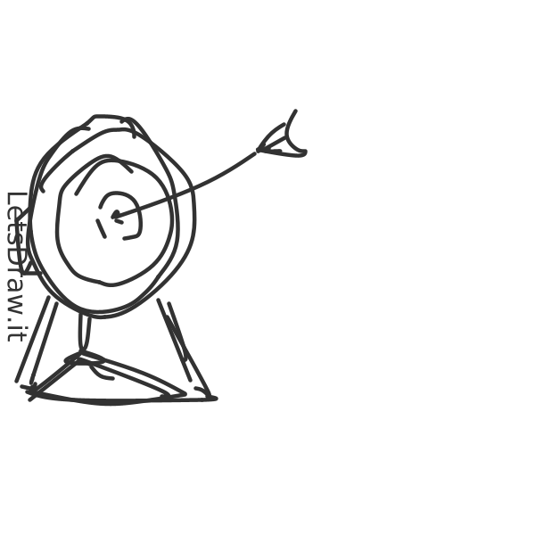 How to draw target / 1bk4pyt8q.png / LetsDrawIt