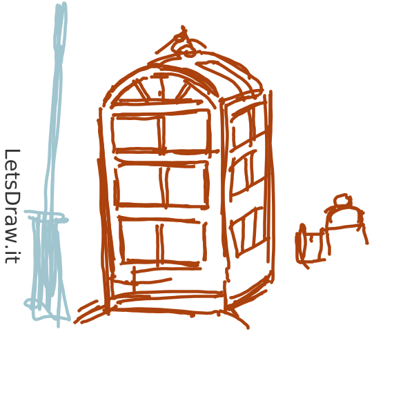 How to draw phone booth / 1cpsxf8f5.png / LetsDrawIt