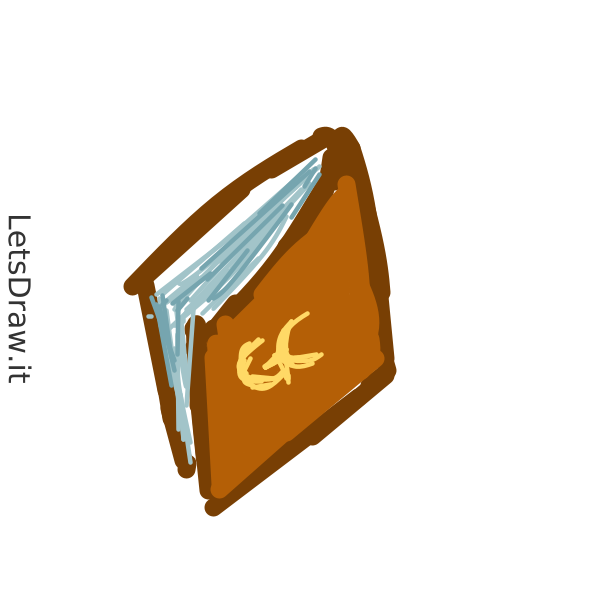 How to draw wallet / 1gihefca4.png / LetsDrawIt