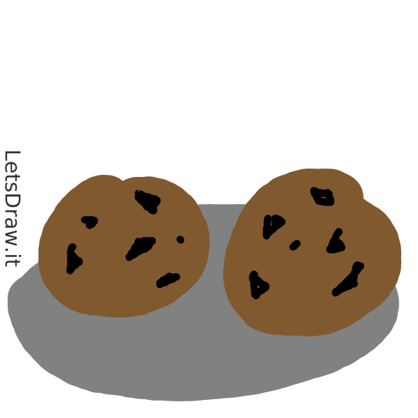 How to draw cookies / 1imur1rsp.png / LetsDrawIt