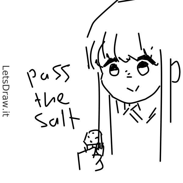How to draw salt / 1k7kf468m.png / LetsDrawIt