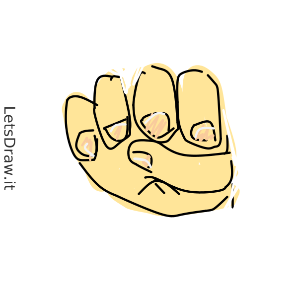 How to draw punch / 1krr8jod6.png / LetsDrawIt