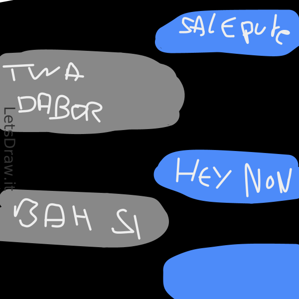 How to draw message / 1mgwm489z.png / LetsDrawIt