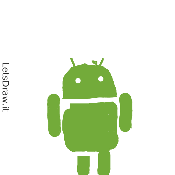How to draw Android / 1oqwqru3u.png / LetsDrawIt