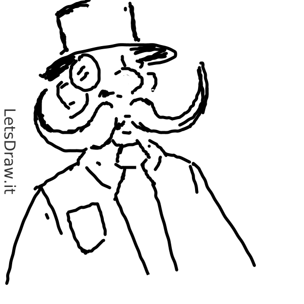 How to draw mustache / 1pd6tu653.png / LetsDrawIt