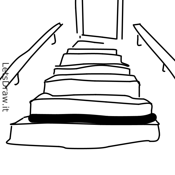 How to draw stairs / 1qm5dxpfx.png / LetsDrawIt