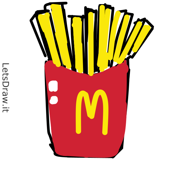 How to draw fries / 1rcabp1nn.png / LetsDrawIt