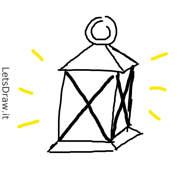 How to draw lantern / 1rg4agjs.png / LetsDrawIt