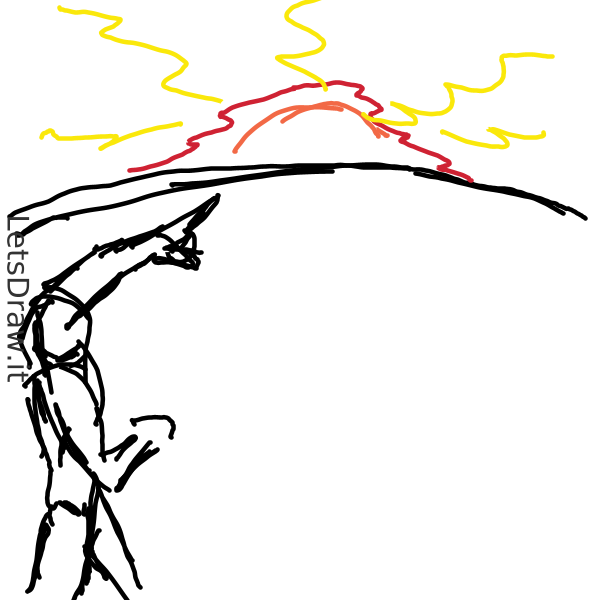 How to draw horizon / 1rscczkdt.png / LetsDrawIt