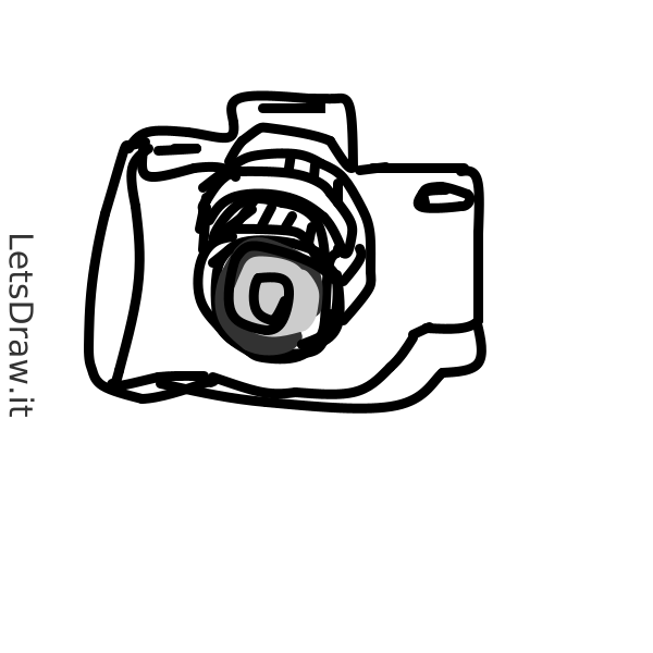How to draw Photo cameras / 1ub4ks7jo.png / LetsDrawIt