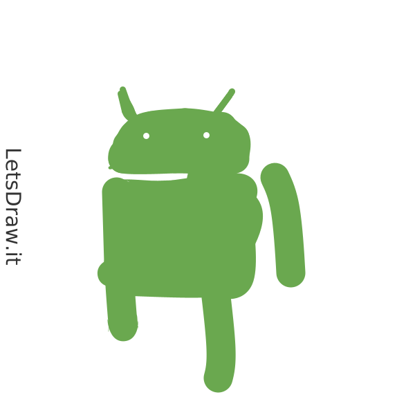 How to draw Android / 1wrcgu53w.png / LetsDrawIt