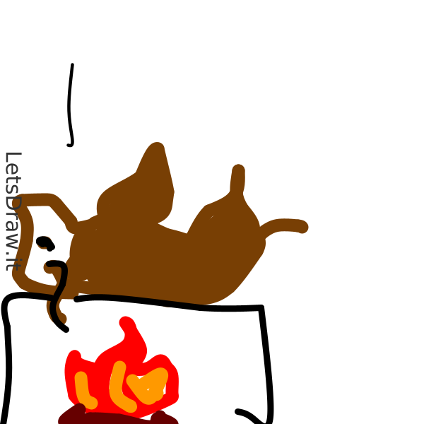 How to draw barbecue / 1xjgefowg.png / LetsDrawIt