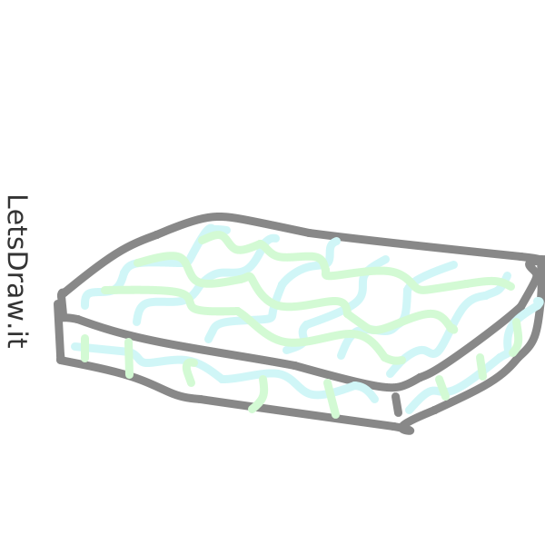 How to draw mattress / 1xk6jx7sh.png / LetsDrawIt
