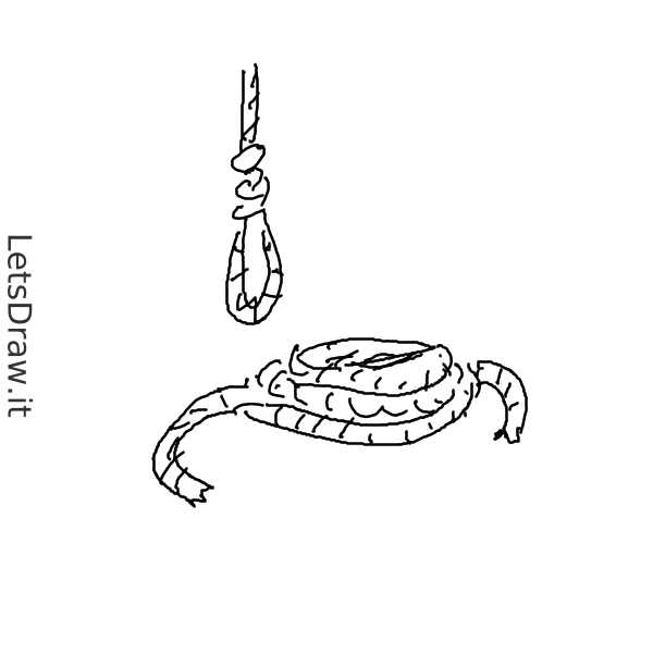 How to draw rope / 311mfydji.png / LetsDrawIt