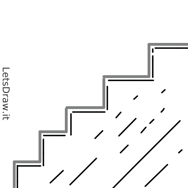 How to draw stairs / 33yxn9xya.png / LetsDrawIt