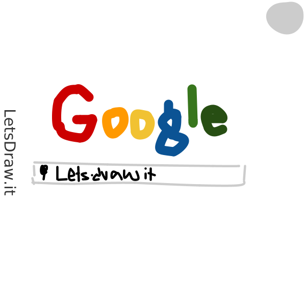 How to draw Google / 34aog3f6x.png / LetsDrawIt