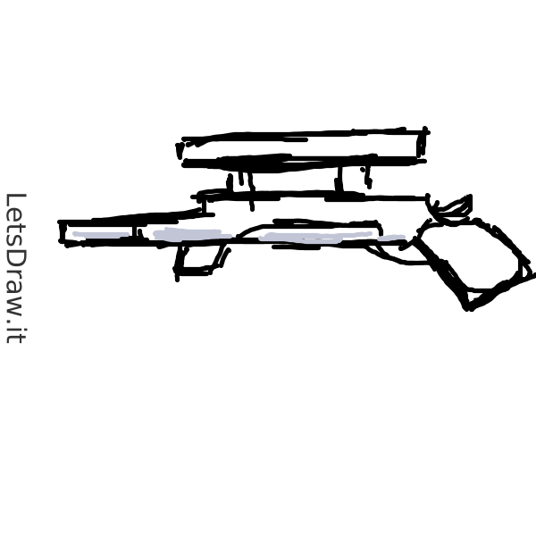 How to draw Sniper / 364k8oxca.png / LetsDrawIt