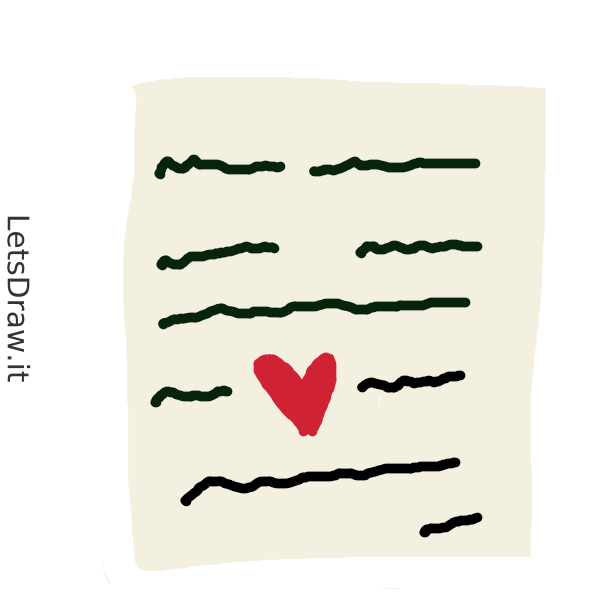 How to draw Paper sheet / 36cetywep.png / LetsDrawIt