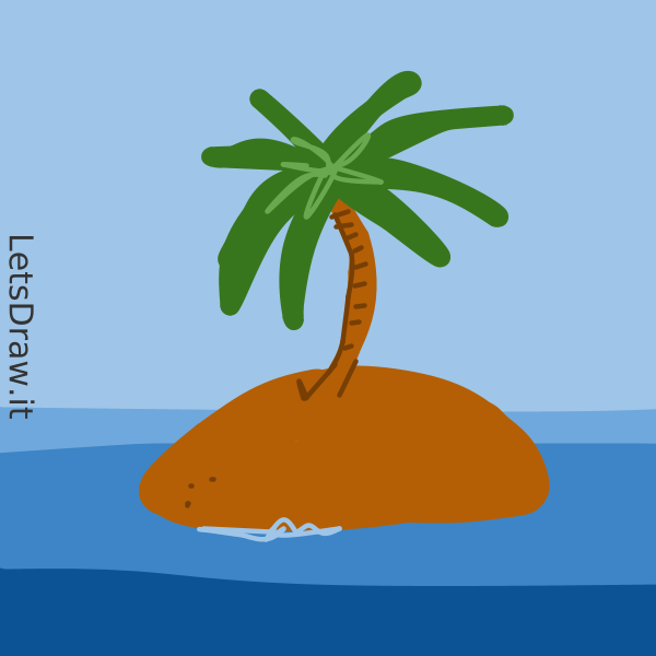How to draw island / 36dr8uiy.png / LetsDrawIt