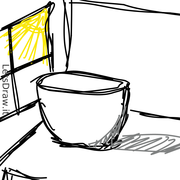 How to draw bowl / 37bcb3wat.png / LetsDrawIt