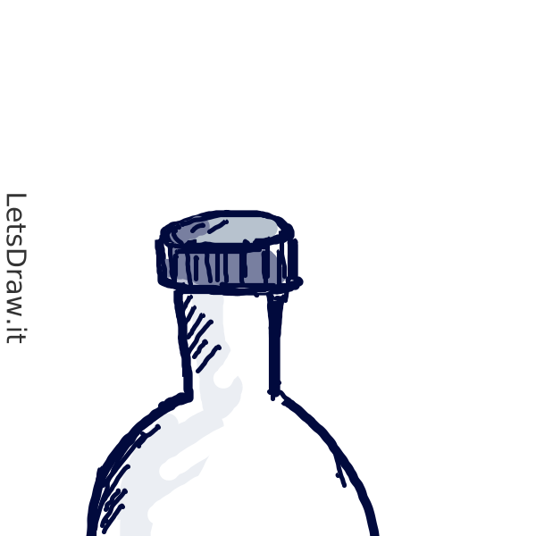How to draw bottle cap / 381qkjdkr.png / LetsDrawIt
