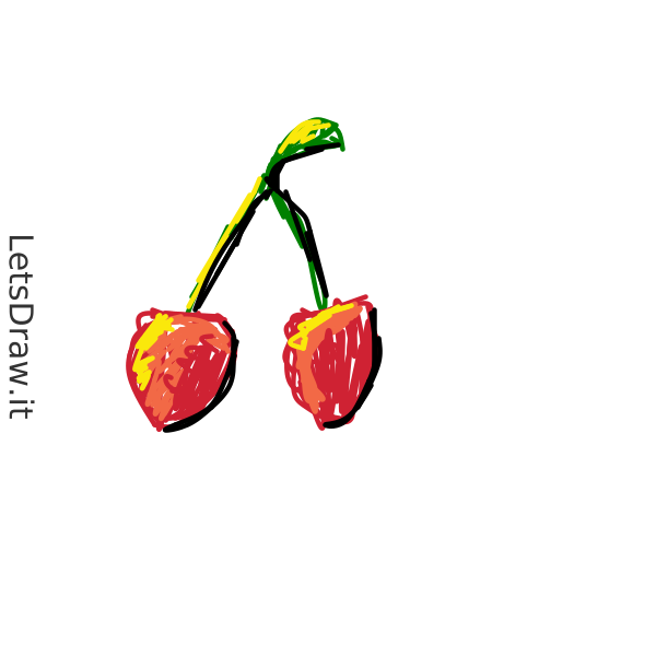 How to draw cherry / 38qinm1uh.png / LetsDrawIt