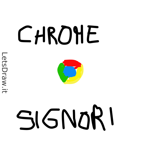 How to draw Chrome / 3956j7n7i.png / LetsDrawIt