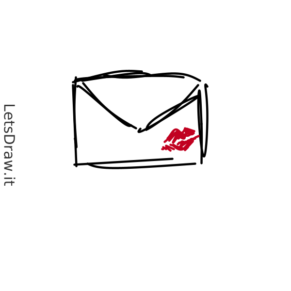 How to draw Envelope mail / 39oxe4cc6.png / LetsDrawIt