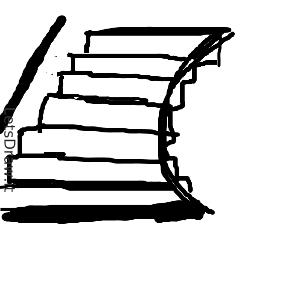 How to draw stairs / 39rtt49ri.png / LetsDrawIt