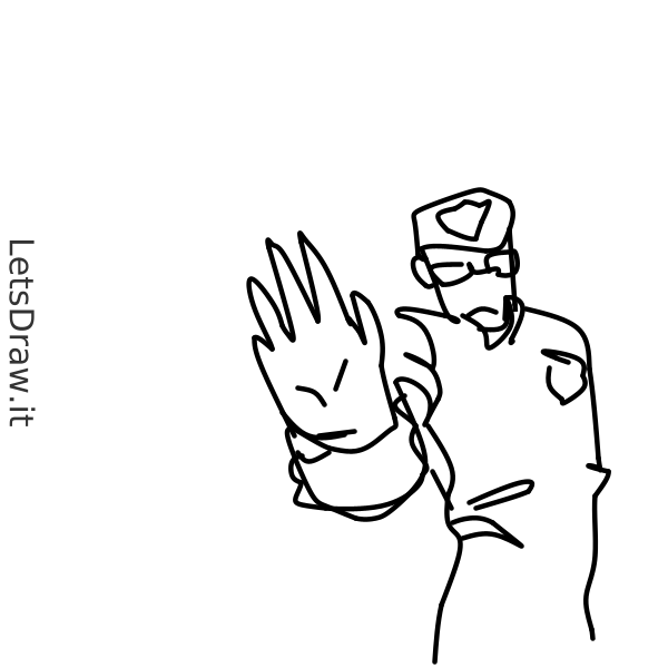 How to draw stop / 3apeg6xtr.png / LetsDrawIt