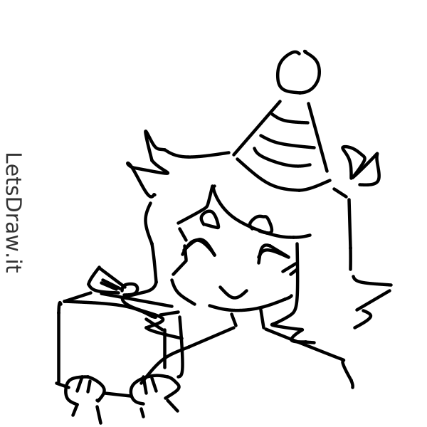 How to draw party / 3bihfgnx4.png / LetsDrawIt