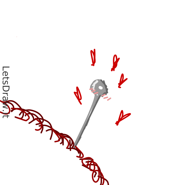 How to draw needles / 3cb1gd6yj.png / LetsDrawIt