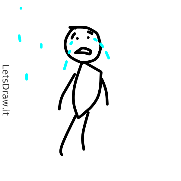 How to draw crying / 3ckiexs1n.png / LetsDrawIt