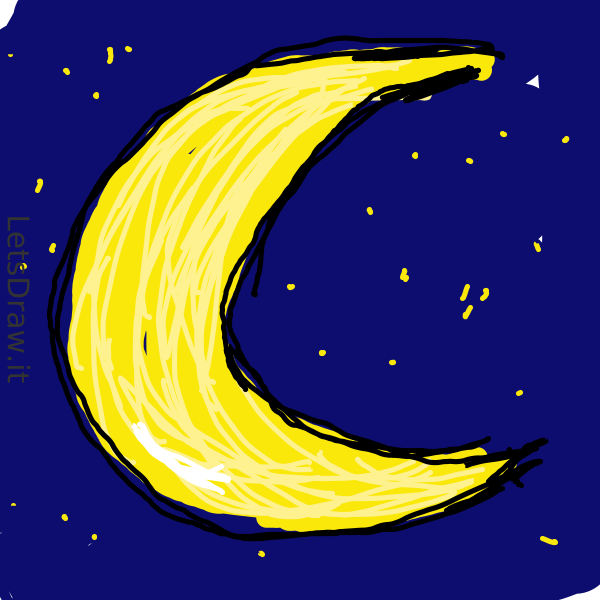 How to draw crescent / 3cw4xrdb7.png / LetsDrawIt