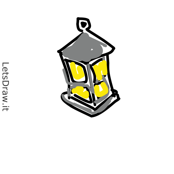 How to draw lantern / 3du7d7hci.png / LetsDrawIt