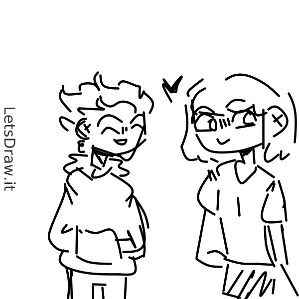 How to draw pair / 3g1yfh7xo.png / LetsDrawIt