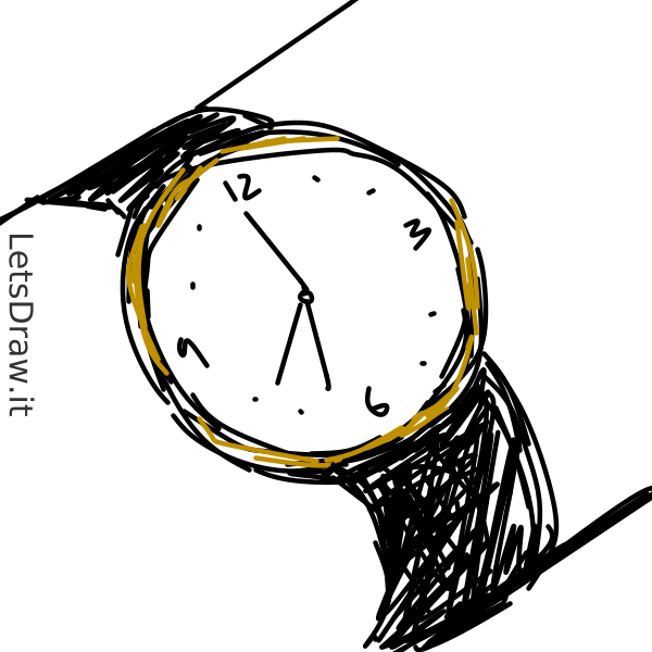 How to draw watches / 3hjz8h1q5.png / LetsDrawIt
