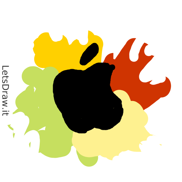 How to draw Apple logo / 3i11tte1p.png / LetsDrawIt