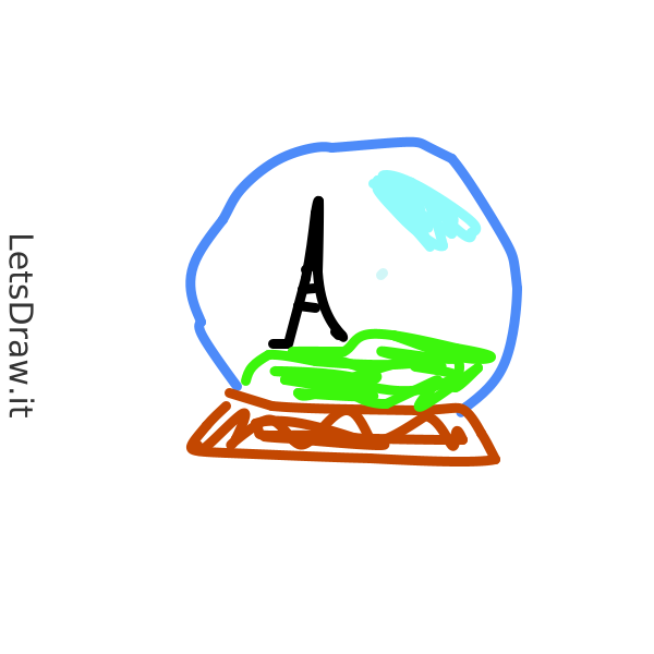 How to draw crystal ball / 3irbjmji7.png / LetsDrawIt