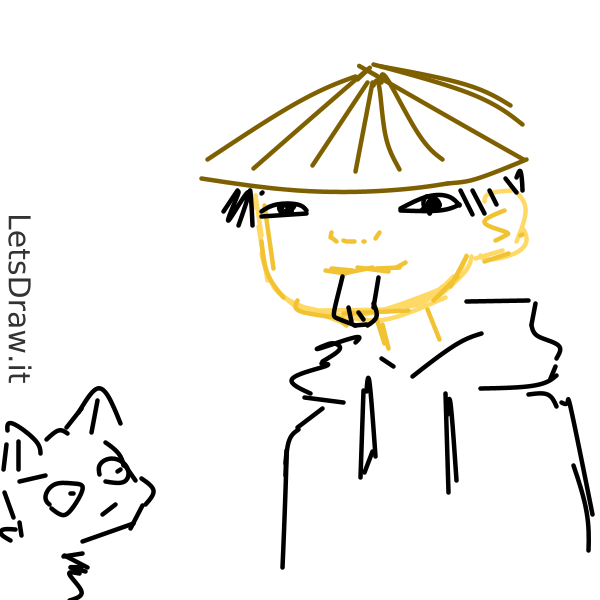 How to draw asian / 3konf736q.png / LetsDrawIt