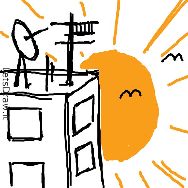 How to draw antenna / 3oegxxc5d.png / LetsDrawIt