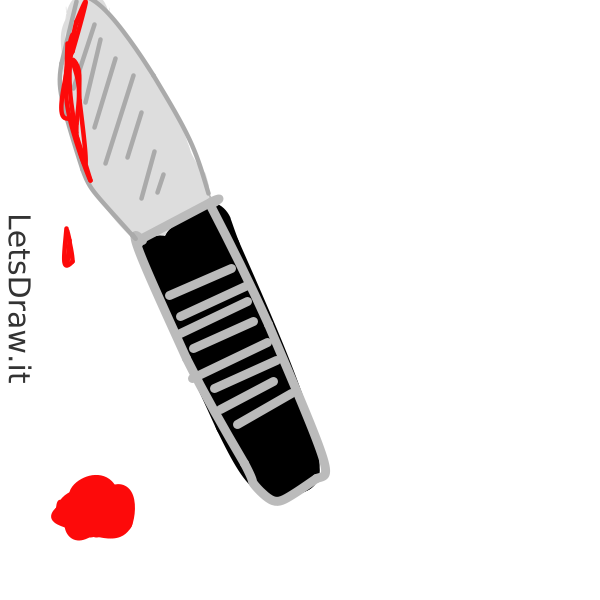 How to draw dagger / 3p8hkcj1p.png / LetsDrawIt